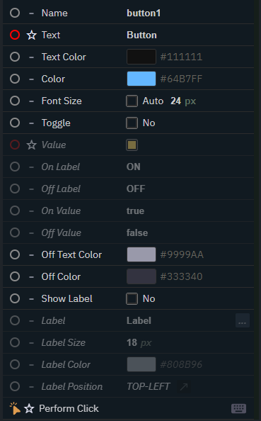 Edit And Layout Widgets